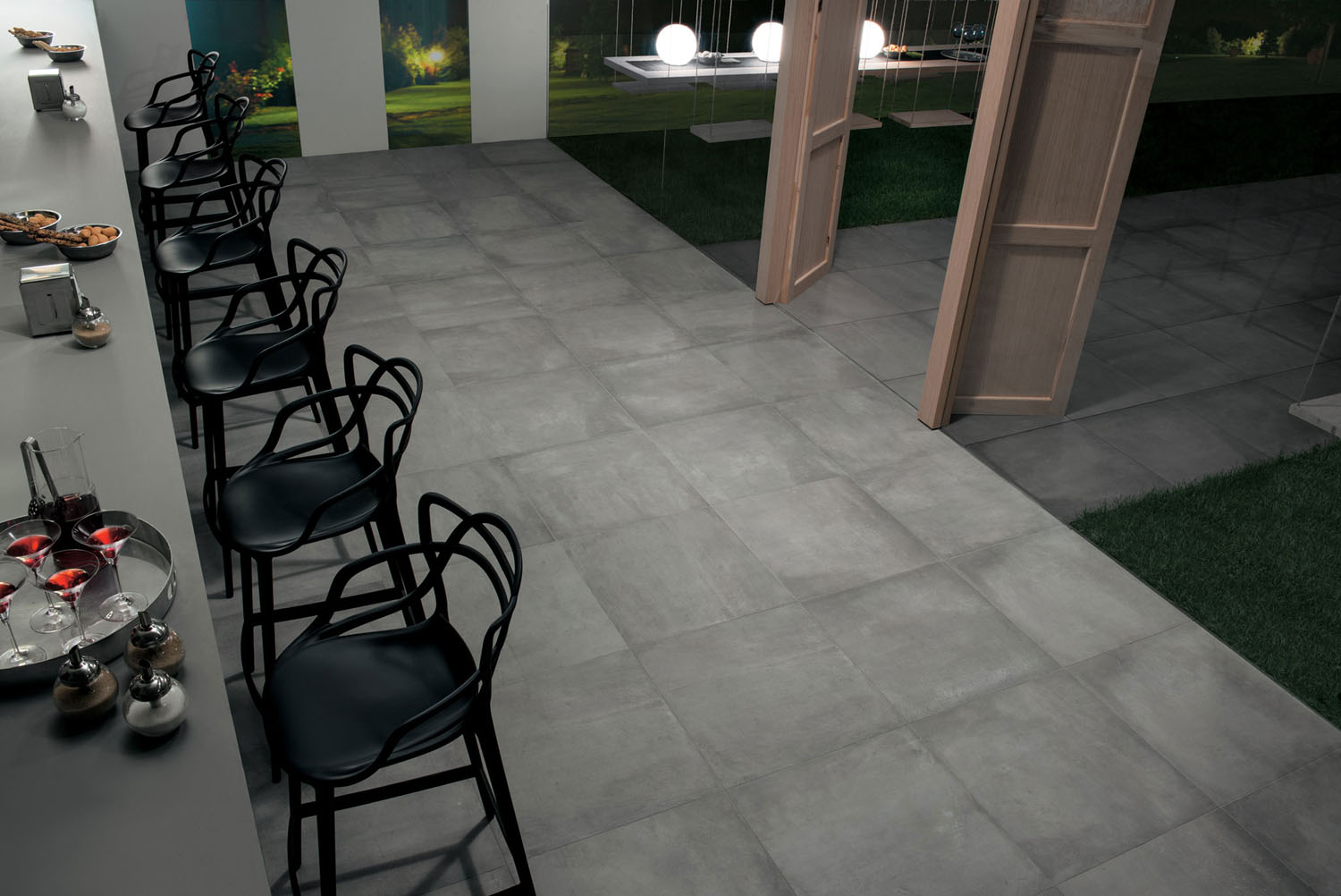 Grey Restaurants Tiles | Ceramic Grey Tiles for Restaurants