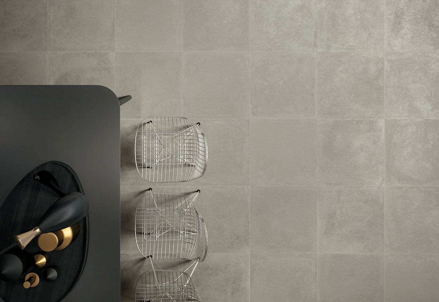 Large Tiles that looks like Concrete | Concrete large ceramic tiles