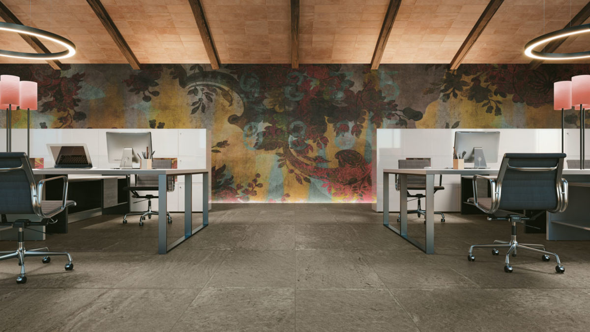 Losa: Flagstone effect tiles - Novoceram tiles looks like Flagstone