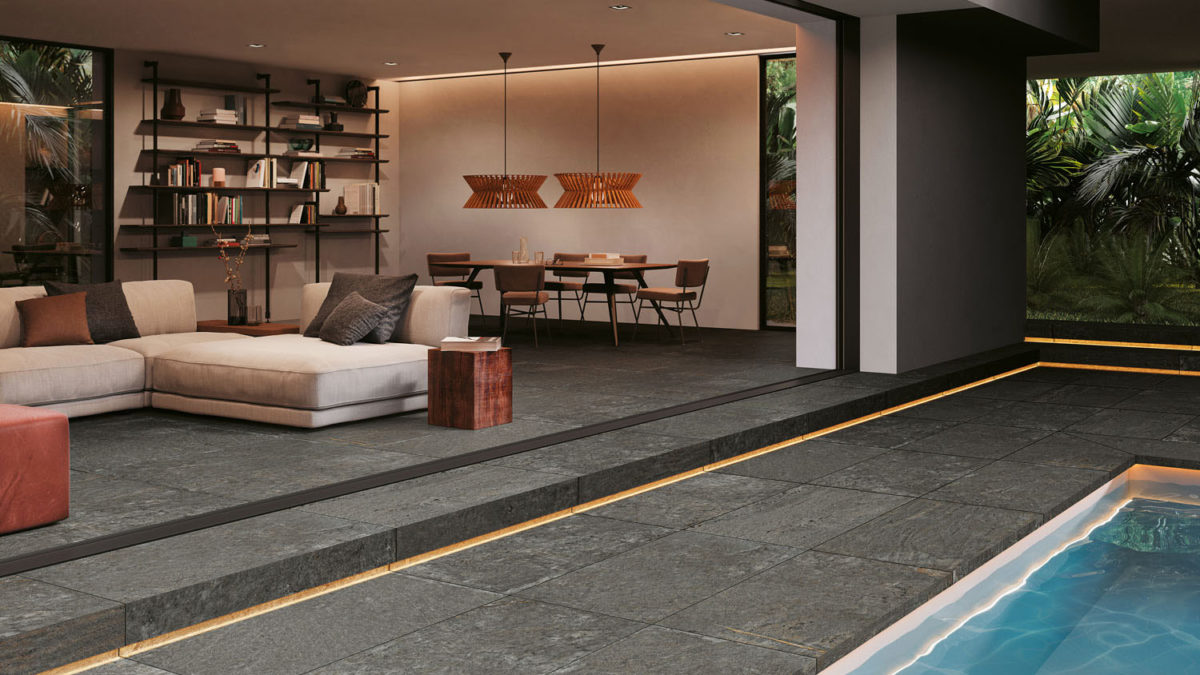 Losa: Flagstone effect tiles - Novoceram tiles looks like Flagstone