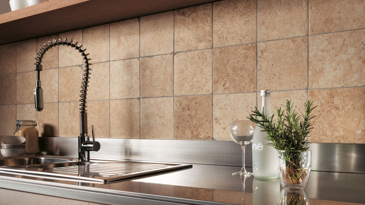 Tiber: Travertine stone effect tiles - Novoceram tiles looks like ...
