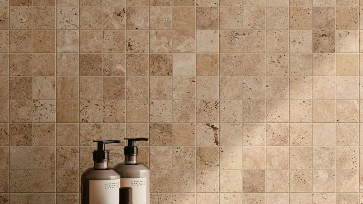 Tiber: Travertine stone effect tiles - Novoceram tiles looks like ...