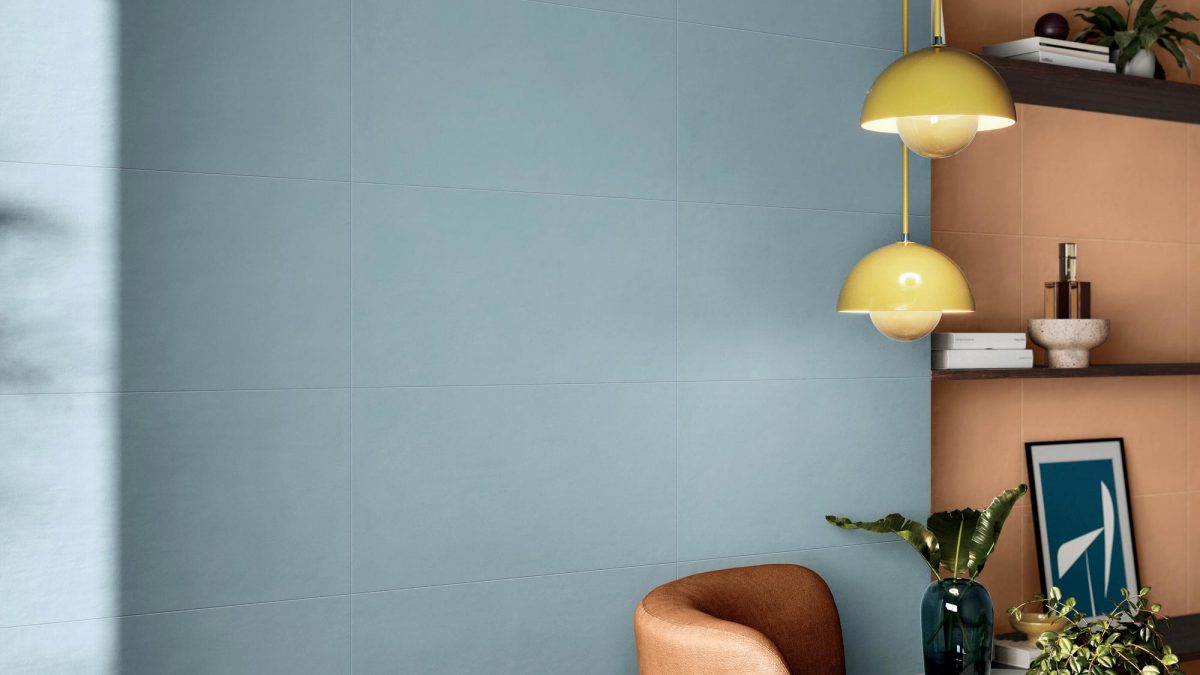 Eclipse, a plaster and cement effect tiles
