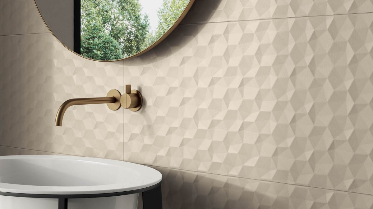Eclipse, a plaster and cement effect tiles