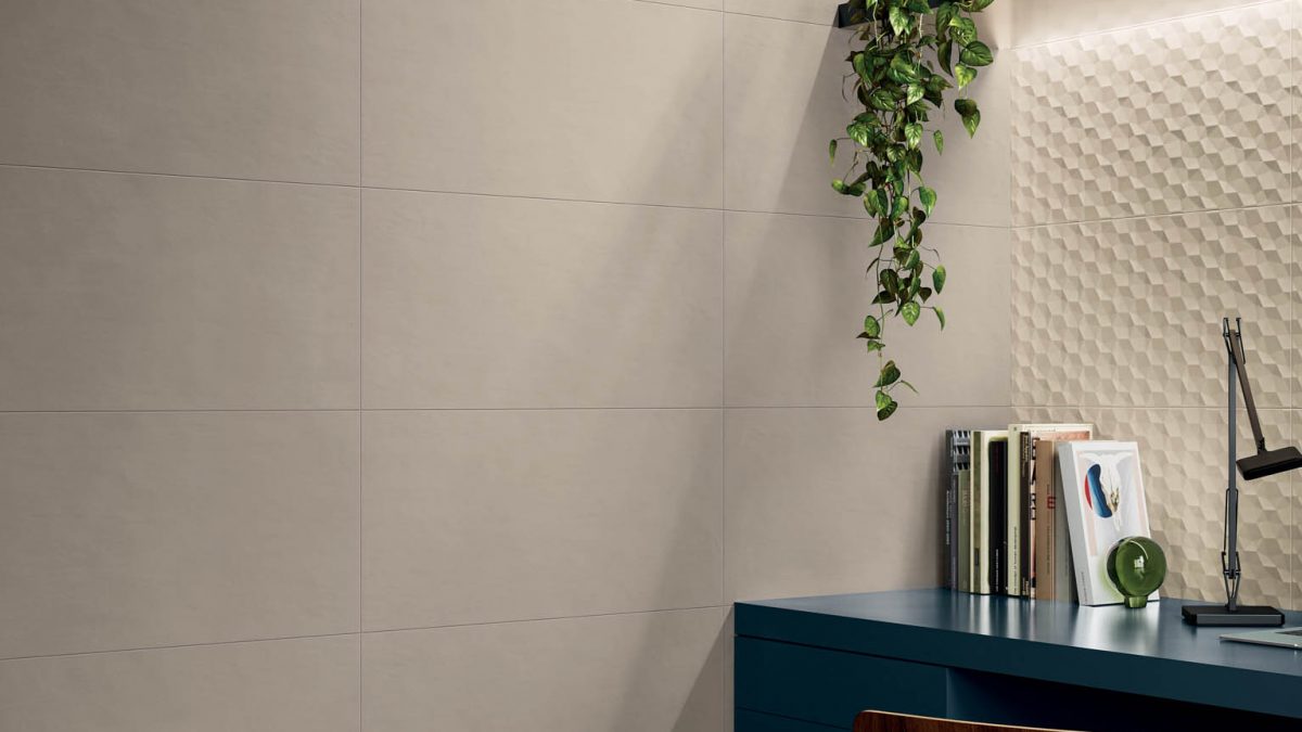 Eclipse, a plaster and cement effect tiles
