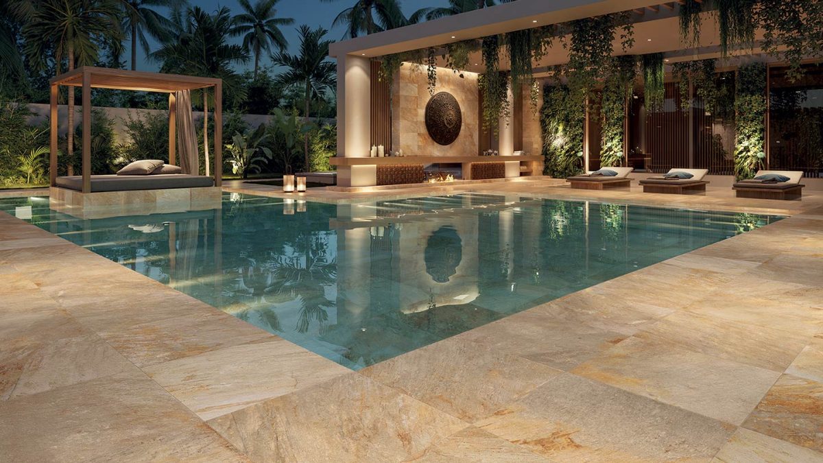 Zephyr, stone look ceramic tiles