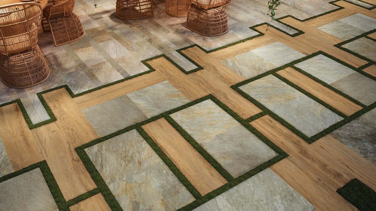 Zephyr, stone look ceramic tiles