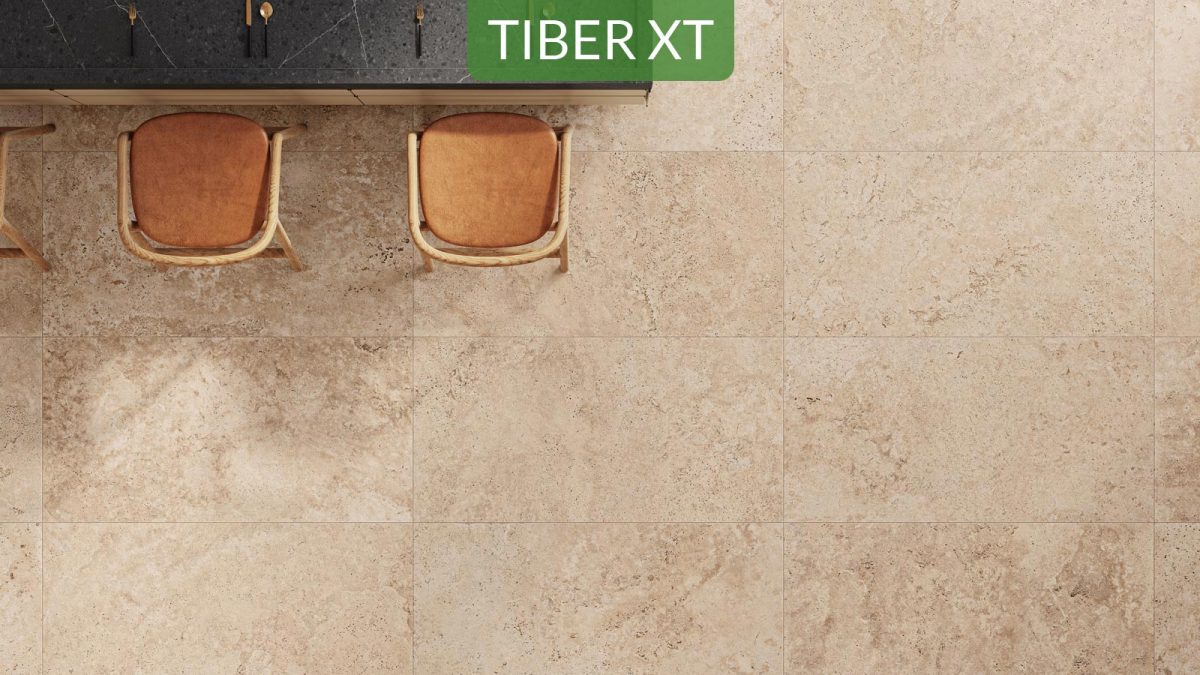 Tiber: Travertine stone effect tiles - Novoceram tiles looks like ...