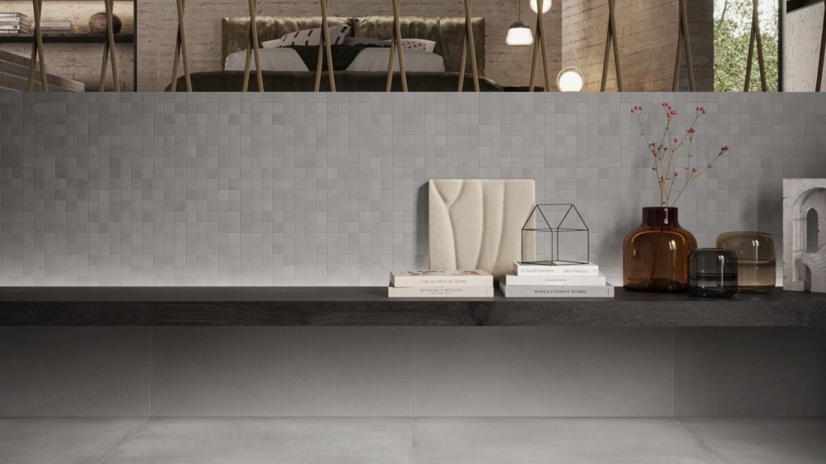 Utopie: stone look ceramic tiles