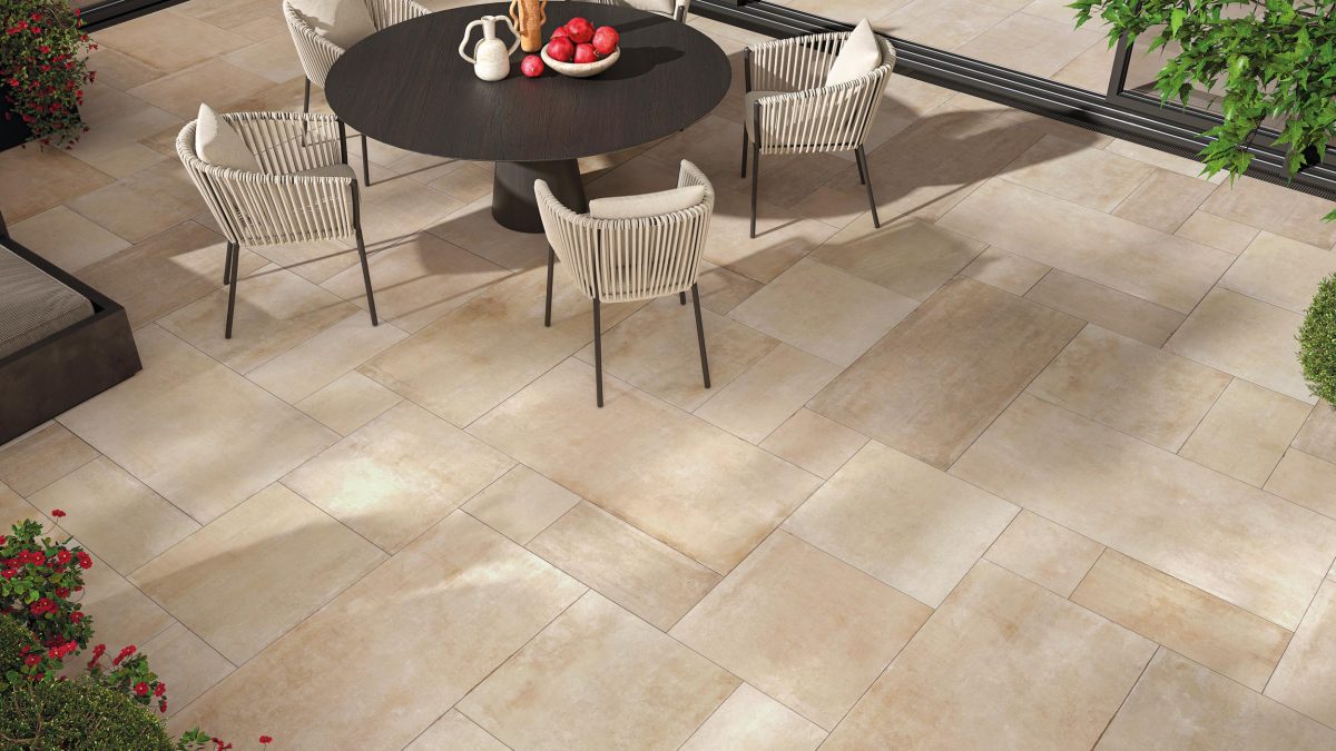 Sérac: Stone Effect tiles for interior and outdoor floors